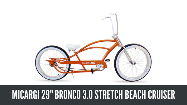 Micargi Bronco 3.0 29" Stretch Beach Cruiser Review: Bold Design for ...
