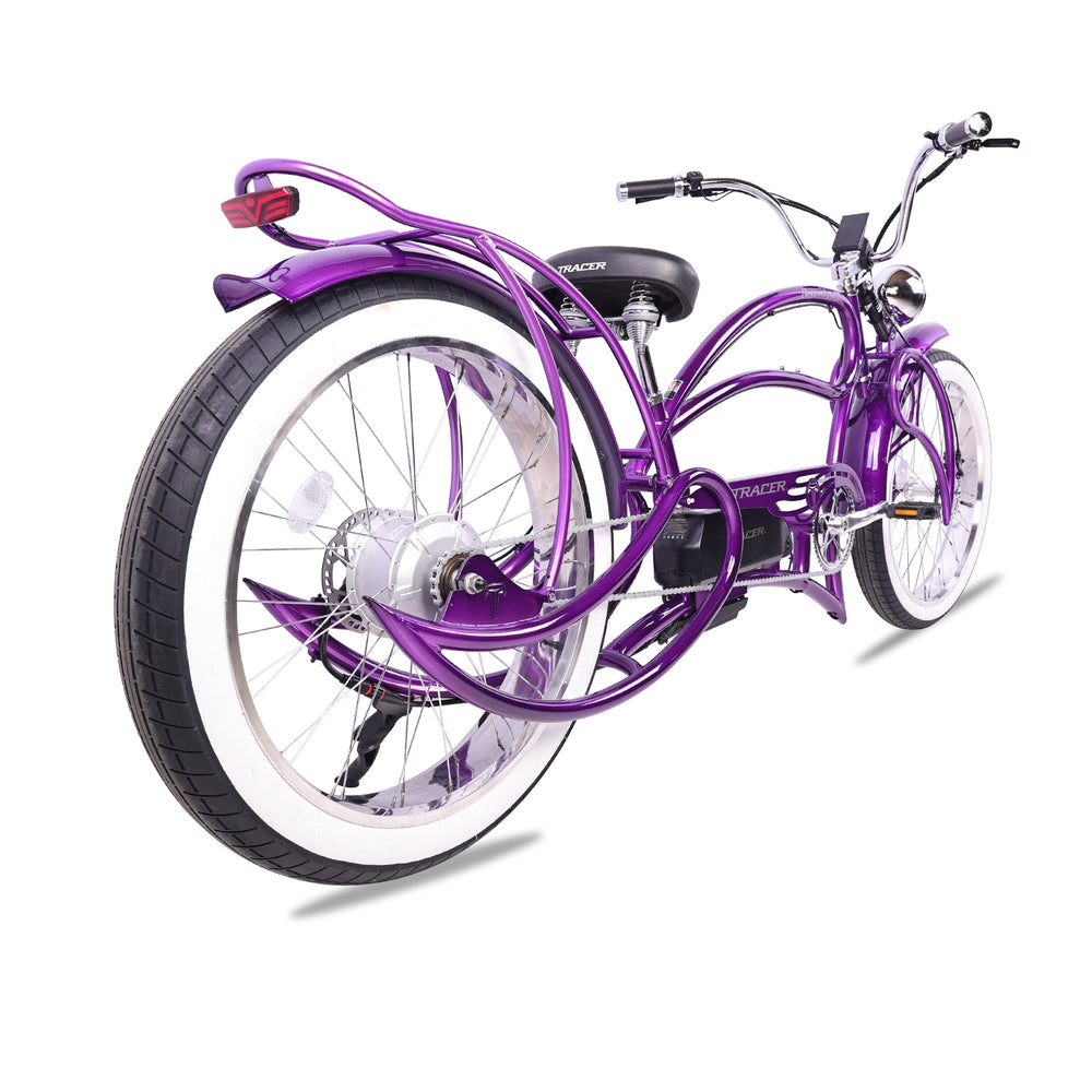 Tracer Bikes Beyond Pro 26" Stretch E-Bike, 800W 48V, Multiple Colors ...