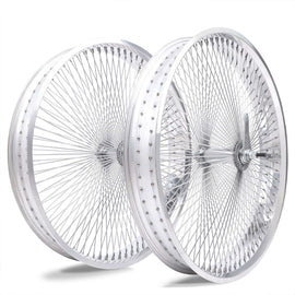 Micargi Bikes WH-TR9529140 29"x4" Aluminum Fat Rims Wheel Set, Coaster ...
